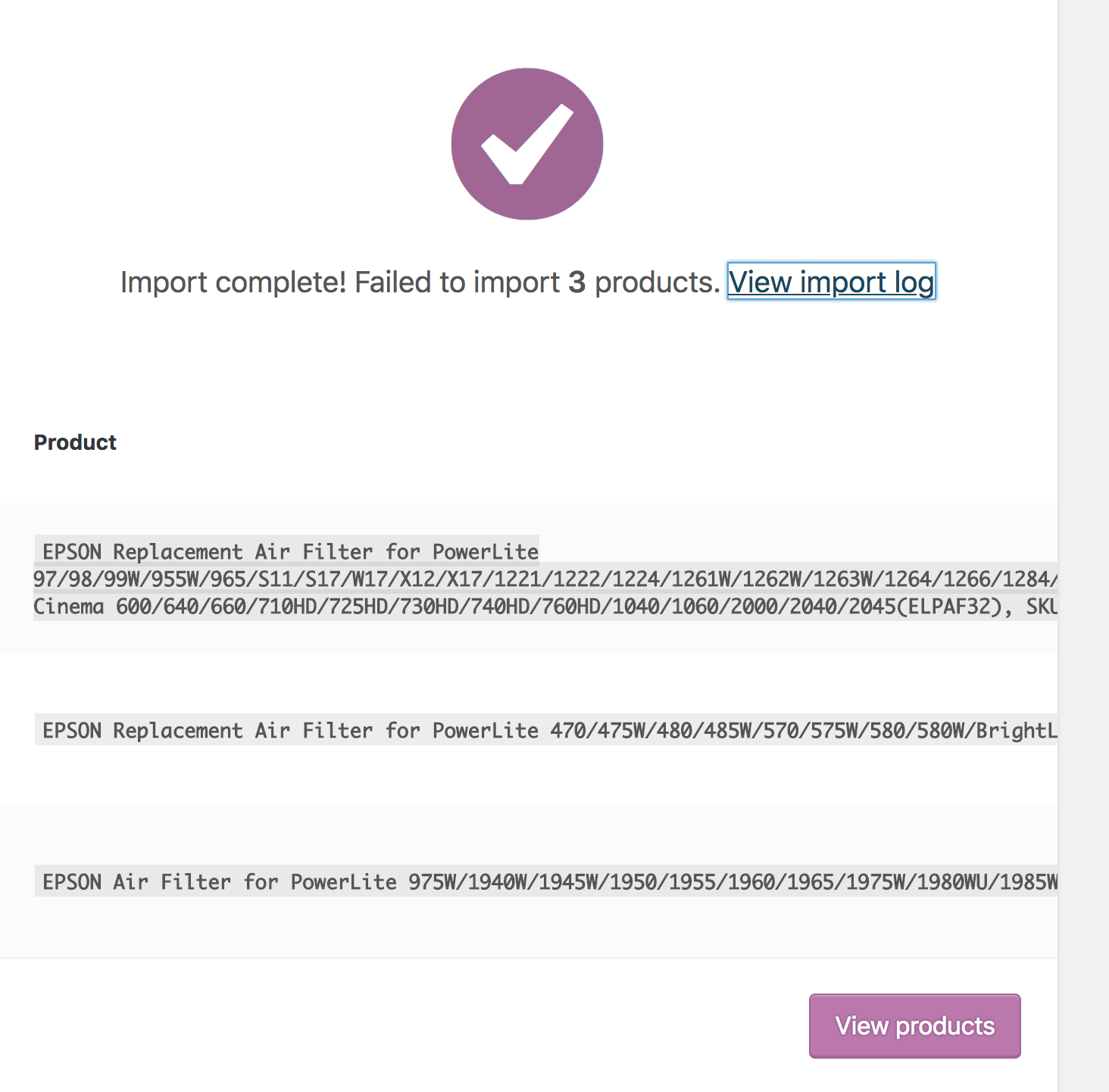 Product Importer - Log import process to a file with WC_Logger · Issue ...
