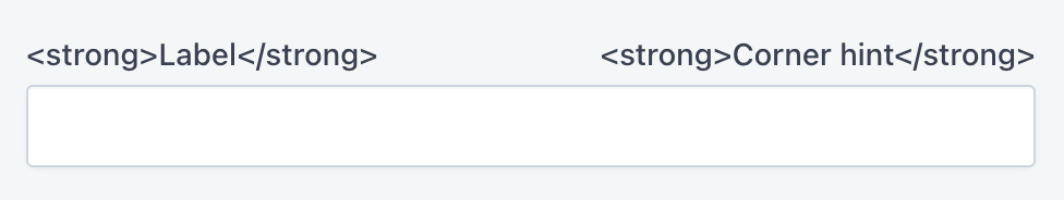 HTML is escaped in label and cornerHint input slots · Issue #581 · wireui/wireui · GitHub