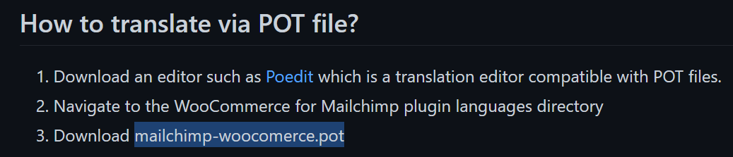 [BUG] Translation filenames · Issue #996 · mailchimp/mc-woocommerce · GitHub