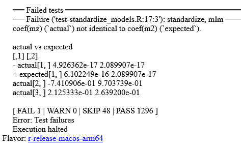 CRAN failures · Issue #390 · easystats/datawizard · GitHub