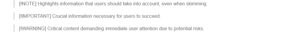 [FR] Support Github callouts · Issue #2523 · rstudio/rmarkdown · GitHub