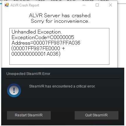 Error on server start · Issue #442 · polygraphene/ALVR · GitHub