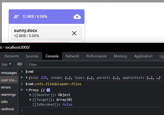 How do I access variables of QUploader? · quasarframework quasar · Discussion #14961 · GitHub
