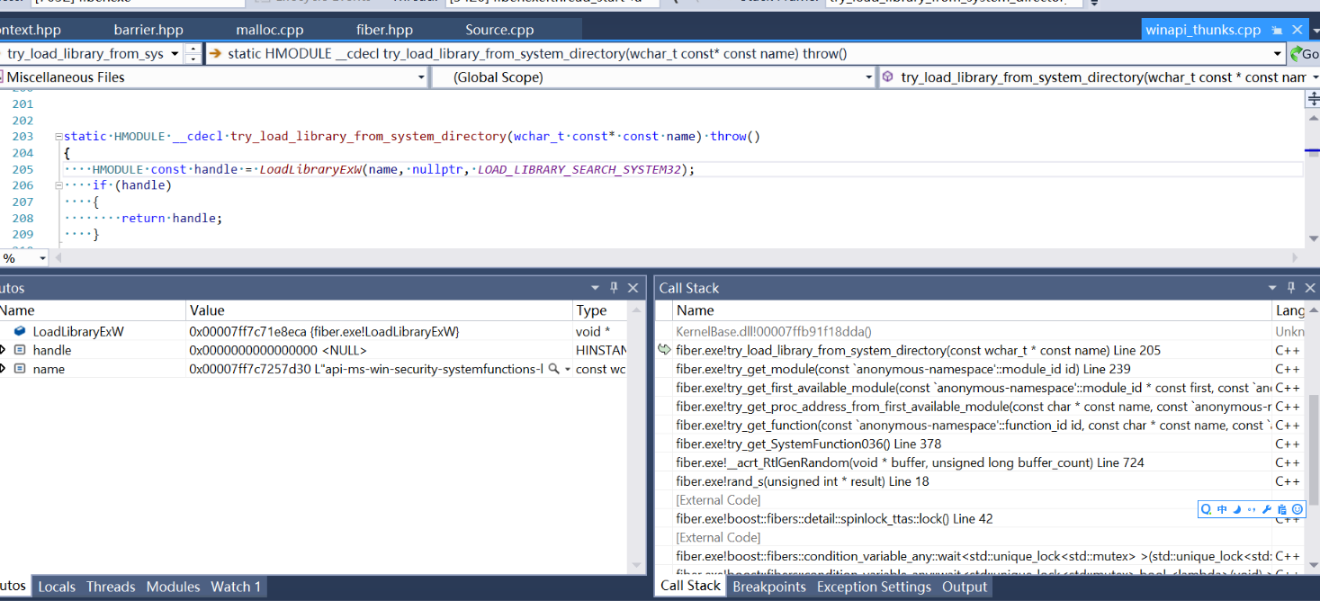 Crashes on Windows · Issue #151 · boostorg/fiber · GitHub