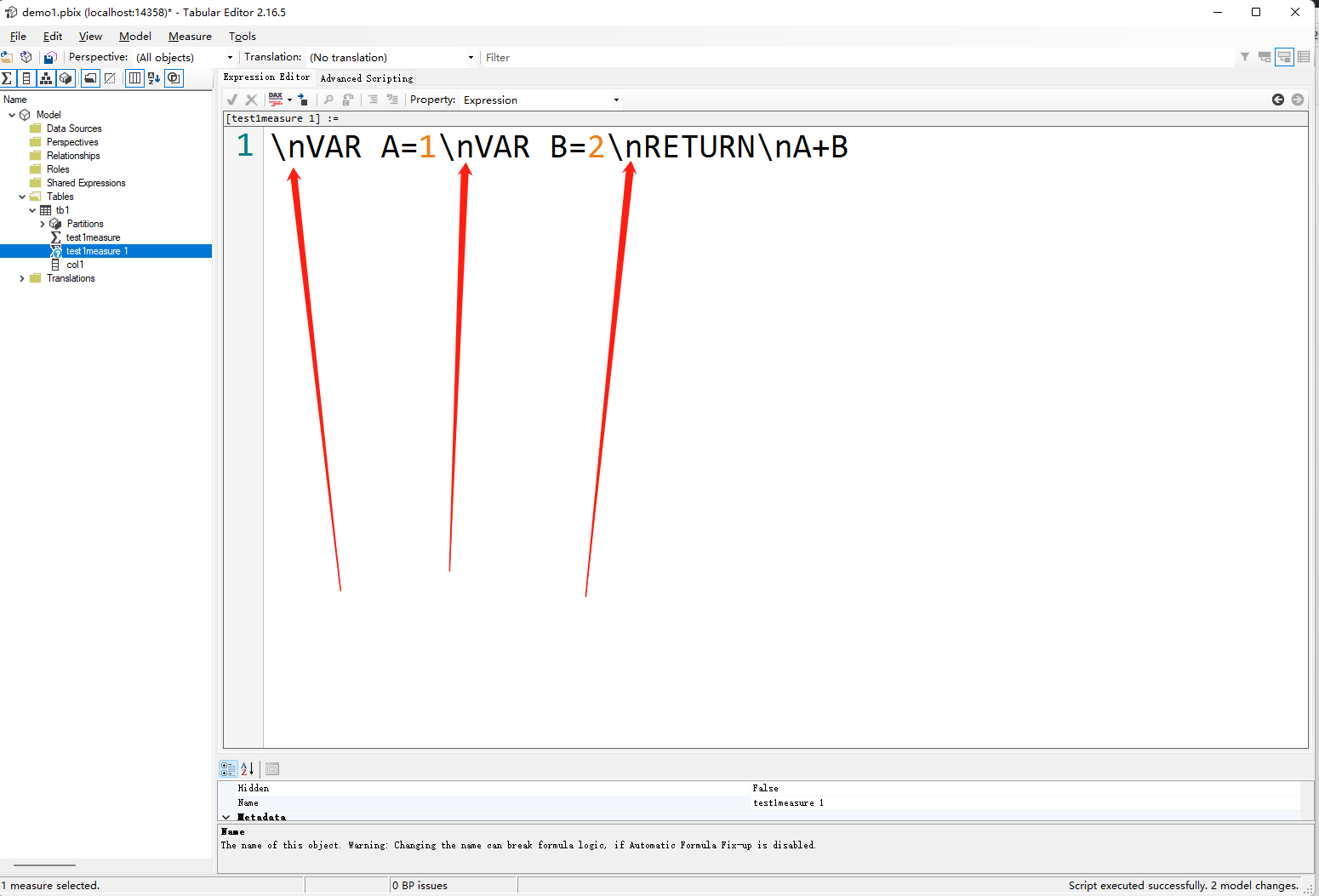 C # script automatically write DAX problems: retained a newline; Please help · Issue #967 ...