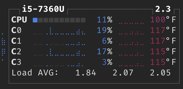 [BUG] CPU core temperatures don't update · Issue #210 · aristocratos/btop · GitHub