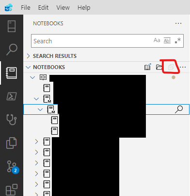 No longer able to minimize items in Notebook viewlet · Issue #19210 · microsoft/azuredatastudio ...