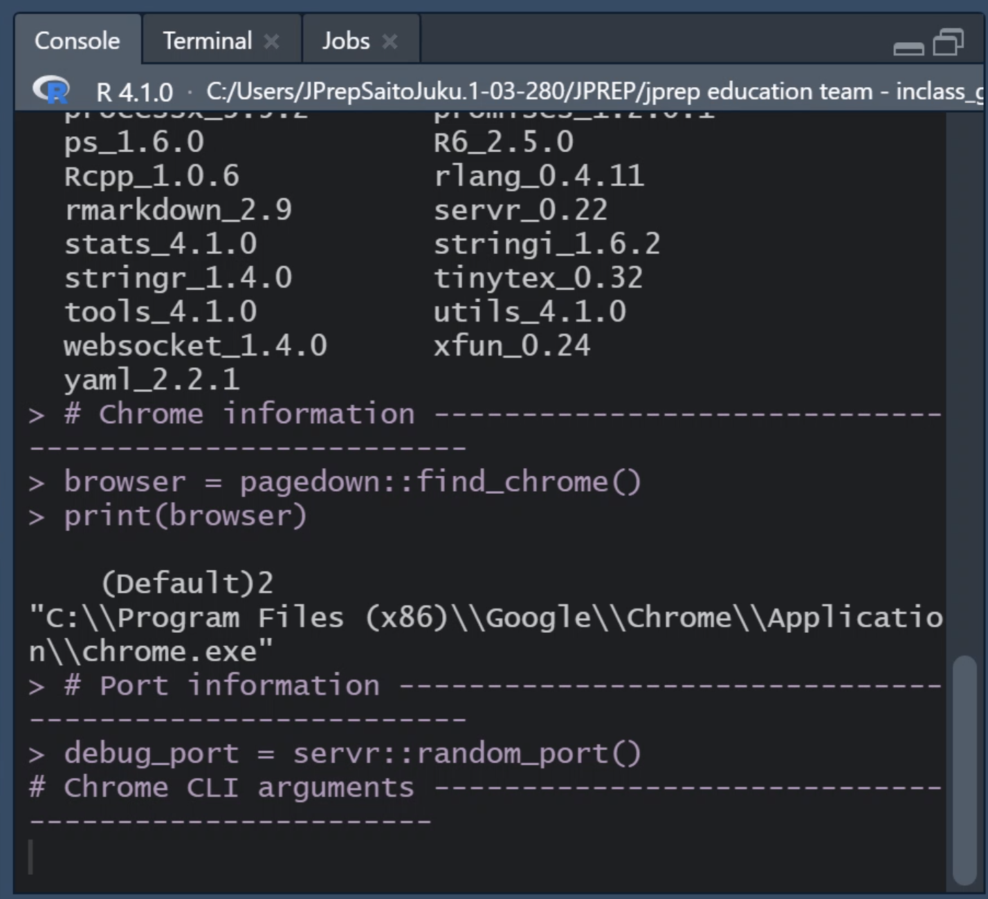 `chrome_print` hangs forever on "Using the browser..." message · Issue #235 · rstudio/pagedown ...