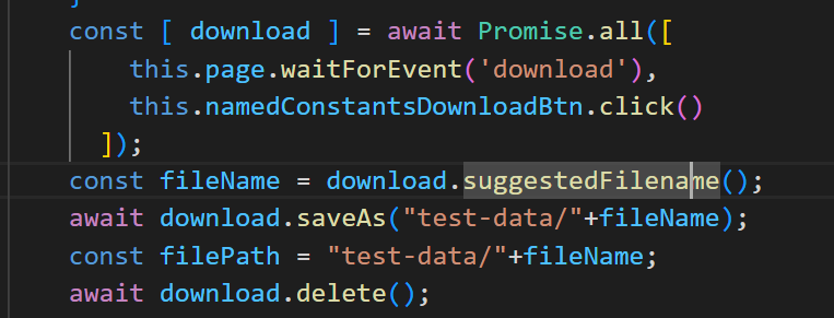 Download.delete() not deleting the file saved into specific path using download.saveAs() · Issue ...