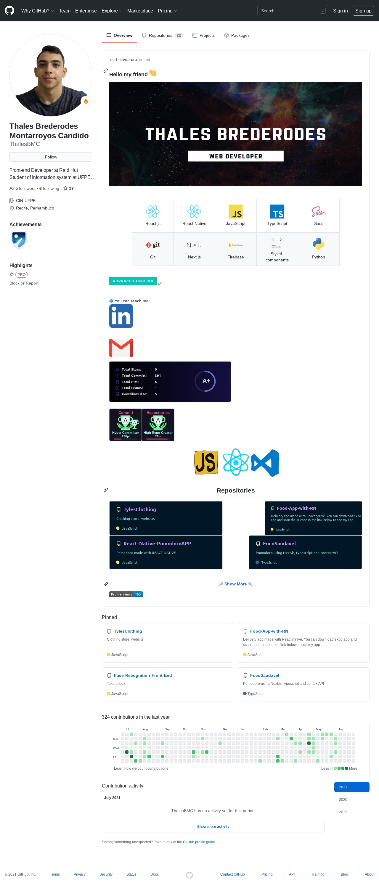 ThalesBMC · Issue #570 · EddieHubCommunity/awesome-github-profiles · GitHub