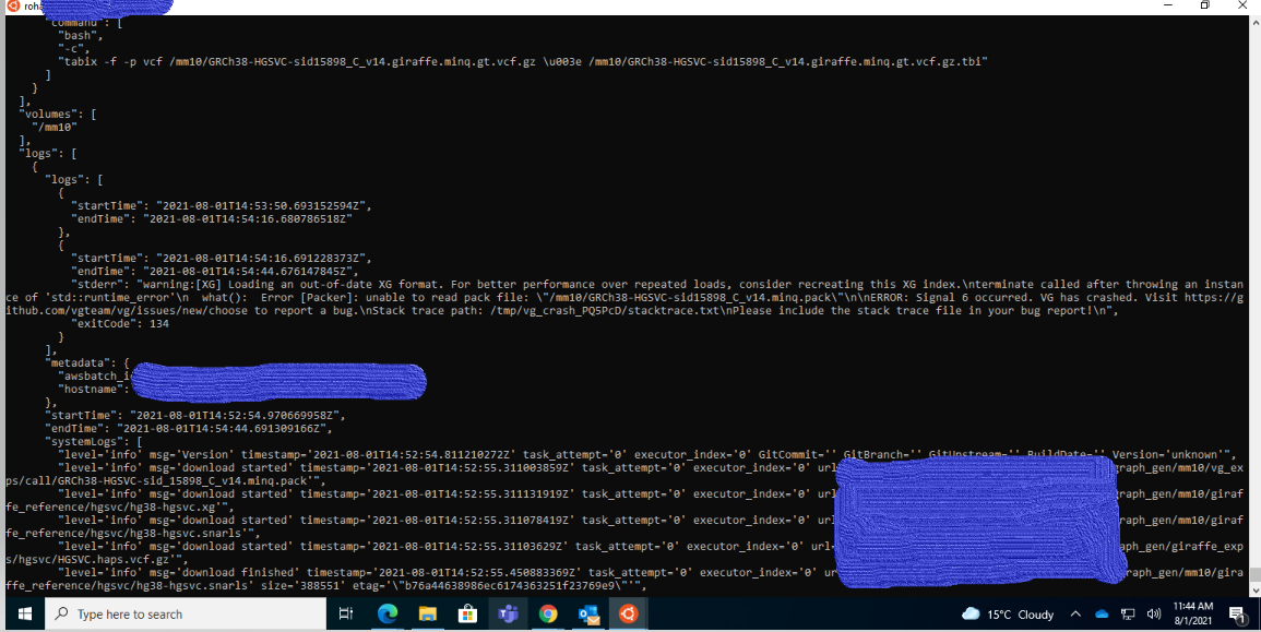 vg crashes at SV genotyping step - Error [Packer]: unable to read pack file · Issue #3366 ...