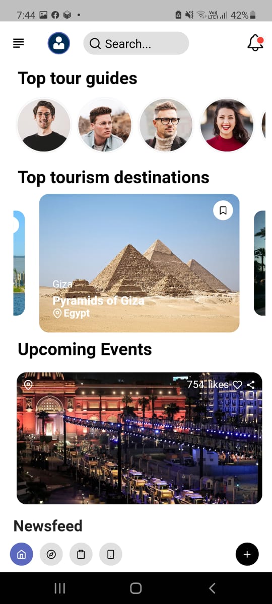 GitHub - peterwafik/Gawla_TourGuide_App: A multiplatform tourism application that connects the ...