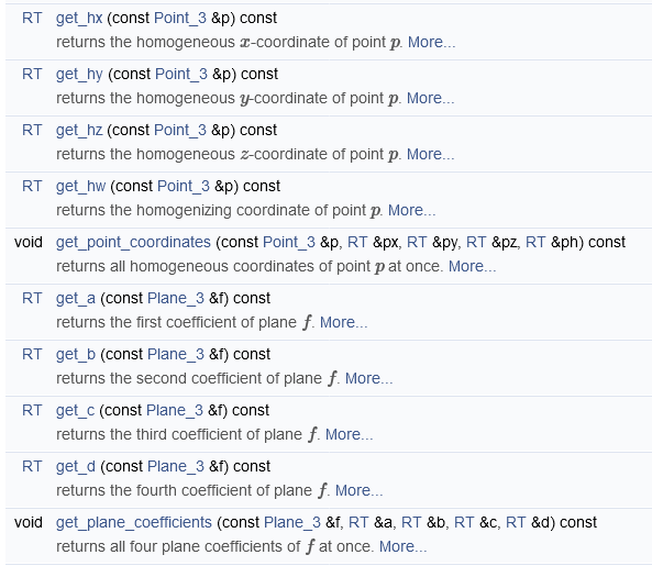 Polytope_distance_d: Mentioning of `get_.()` functions · Issue #6905 · CGAL/cgal · GitHub