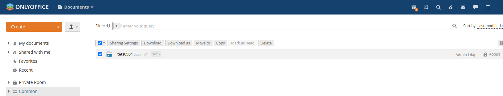 Common File Access Control Require Admin Role · Issue 481 · Onlyoffice Communityserver · Github