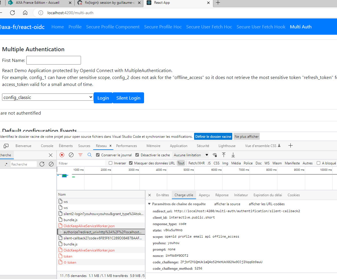 Silent re-login for tenant change · Issue #928 · AxaFrance/oidc-client · GitHub