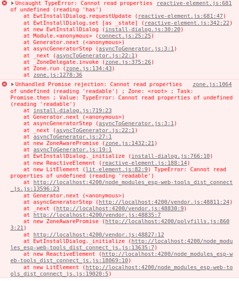 Angular Import · Issue 305 · Esphomeesp Web Tools · Github 2785