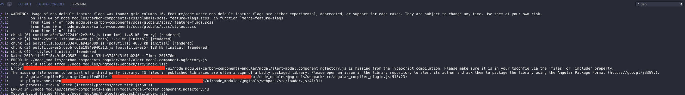 build error · Issue #877 · carbon-design-system/carbon-components ...