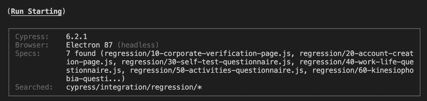 Can't run because no spec files were found. · Issue #328 · cypress-io/circleci-orb · GitHub