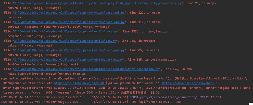 (Superset 2.1.0)Database connection driver issues: Unable to connect to mongobi database · Issue ...