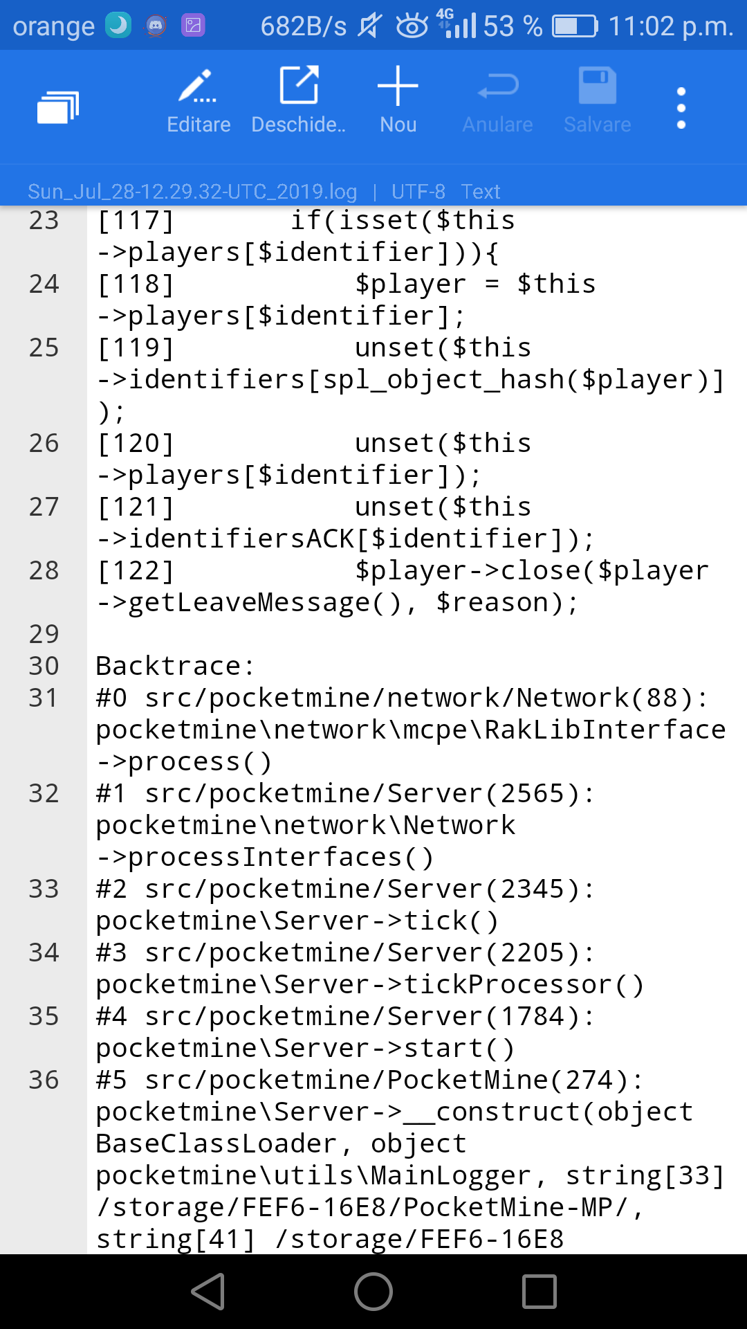 How i can fix that · Issue #77 · ScerIO/PocketMine-MP-Android · GitHub How i can fix that · Issue #77 · ScerIO/PocketMine-MP-Android · GitHub