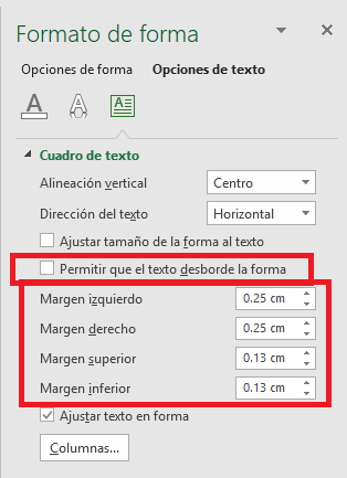 Change margins text of a shape · Issue #500 · JanKallman/EPPlus · GitHub