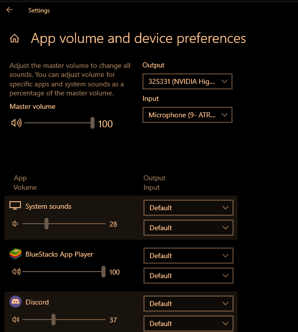 Add the app volume and device preferences menu to Ear Trumpet · Issue ...