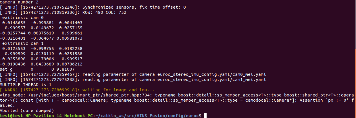 Assertion `px != 0' failed. Aborted (core dumped) · Issue #89 · HKUST-Aerial-Robotics/VINS ...