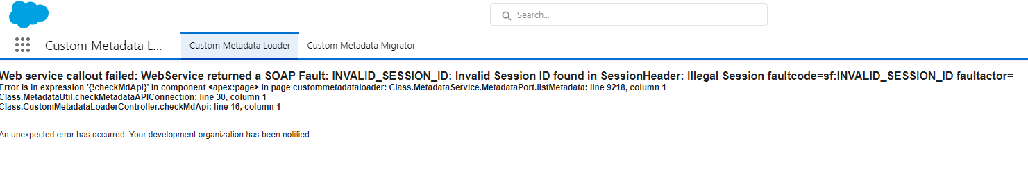 Remote Site Settings Issue · Issue #83 · forcedotcom/CustomMetadataLoader · GitHub
