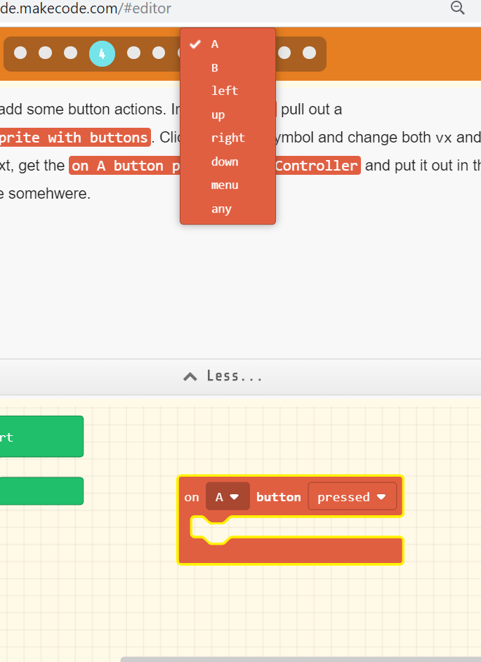 Tutorial Expansion Messes Drop Down · Issue #1169 · microsoft/pxt-arcade · GitHub