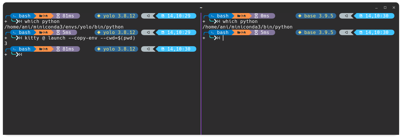 How to open new tab/window with the current tab/window's Conda Environment? · Issue #4959 ...