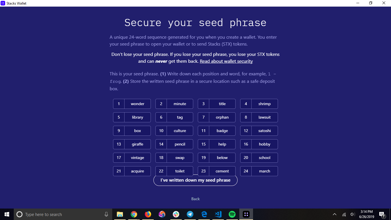 Seed phrase covers button · Issue #93 · leather-io/desktop · GitHub