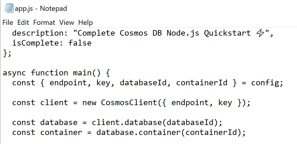 Problem in documentation (Dynamo DB - Node.js) · Issue #50389 · MicrosoftDocs/azure-docs · GitHub