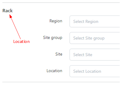 Add existing fields to the Rack Reservation user interface pages ...