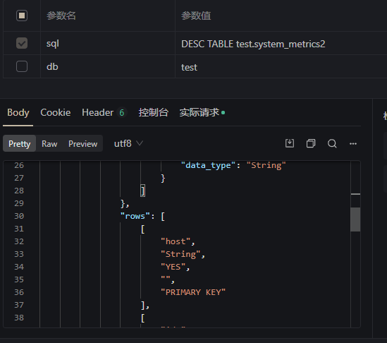 "DESC TABLE" in http sql api does not support `db` param · Issue #912 · GreptimeTeam/greptimedb ...