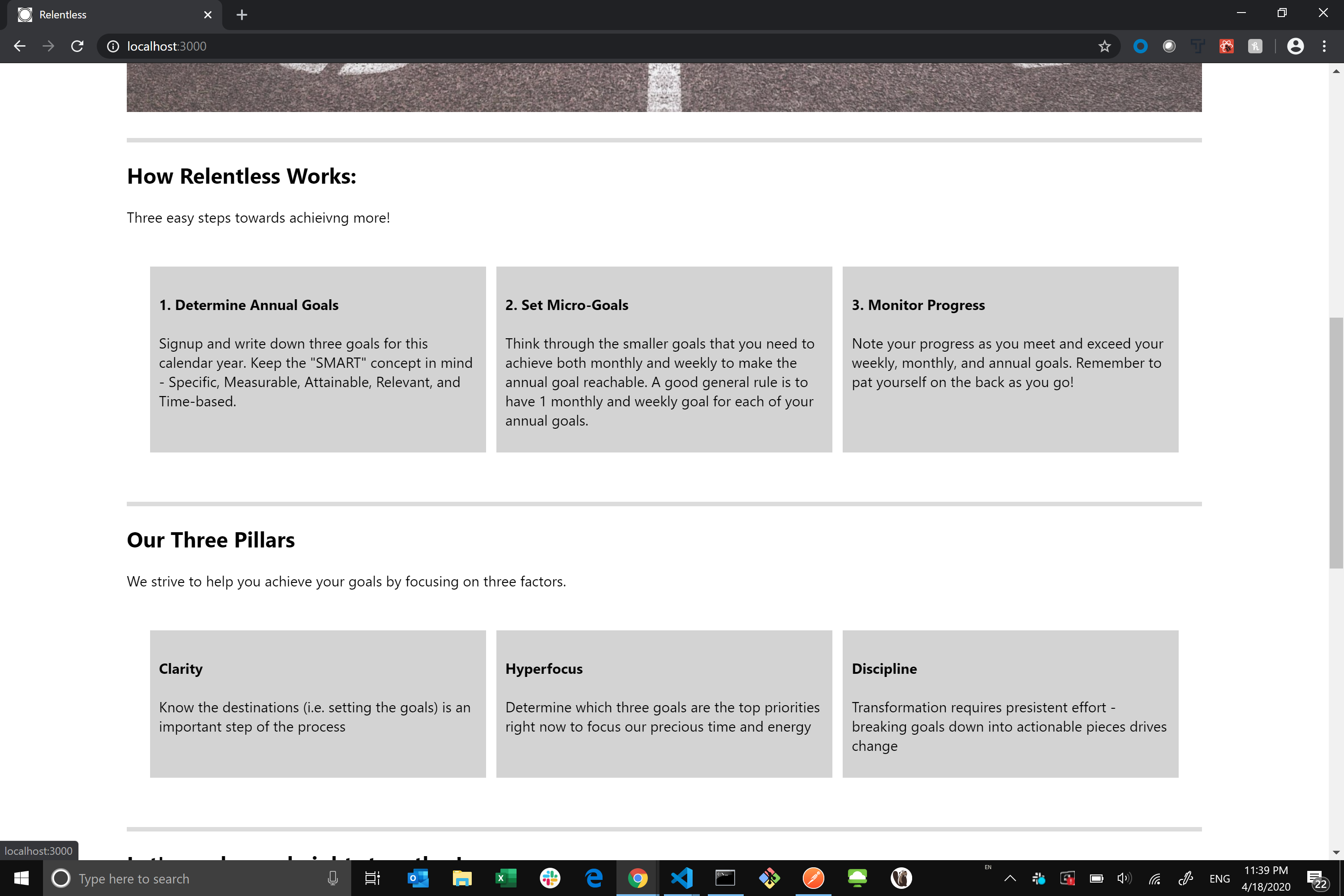 GitHub - johlee92/relentless-client: Client side for the Relentless app