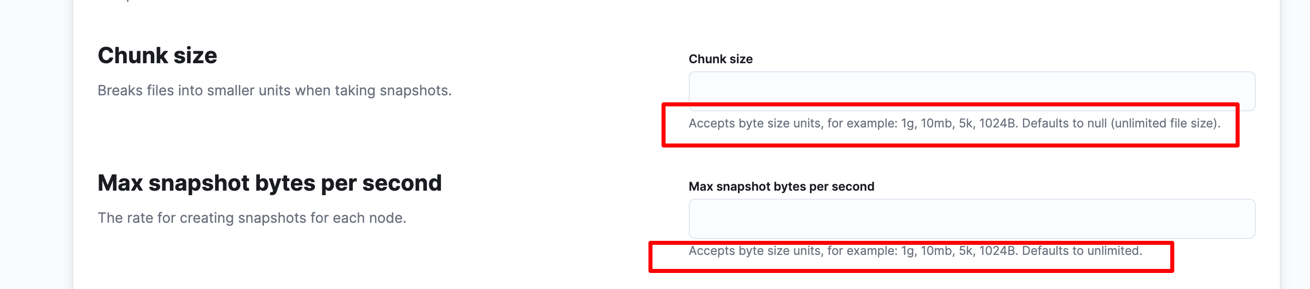 Show default values for repository settings in Snapshot and Restore UI · Issue #44454 · elastic ...