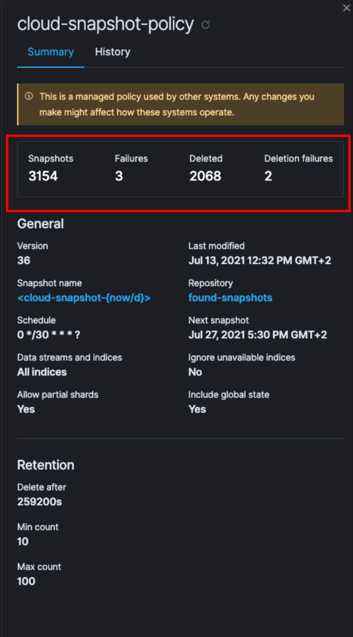 [Snapshot + Restore] Snapshot stats labels unclear · Issue #107775 · elastic/kibana · GitHub