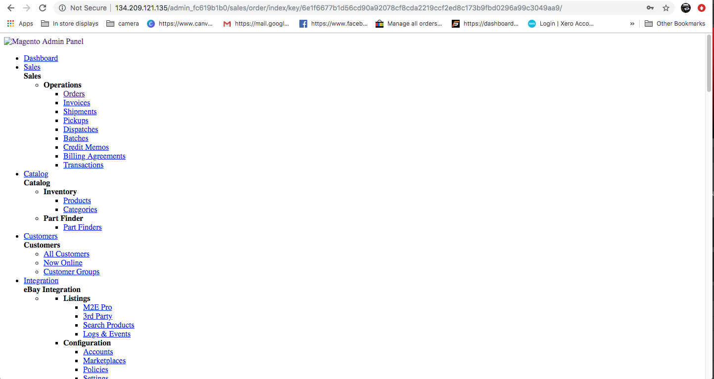 Magento Admin Panel not loading properly. · Issue #23431 · magento ...