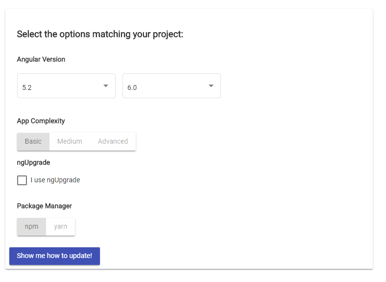 Upgrade to Angular 6 — Within 15 Minutes · Issue #14 · BryanWilhite ...