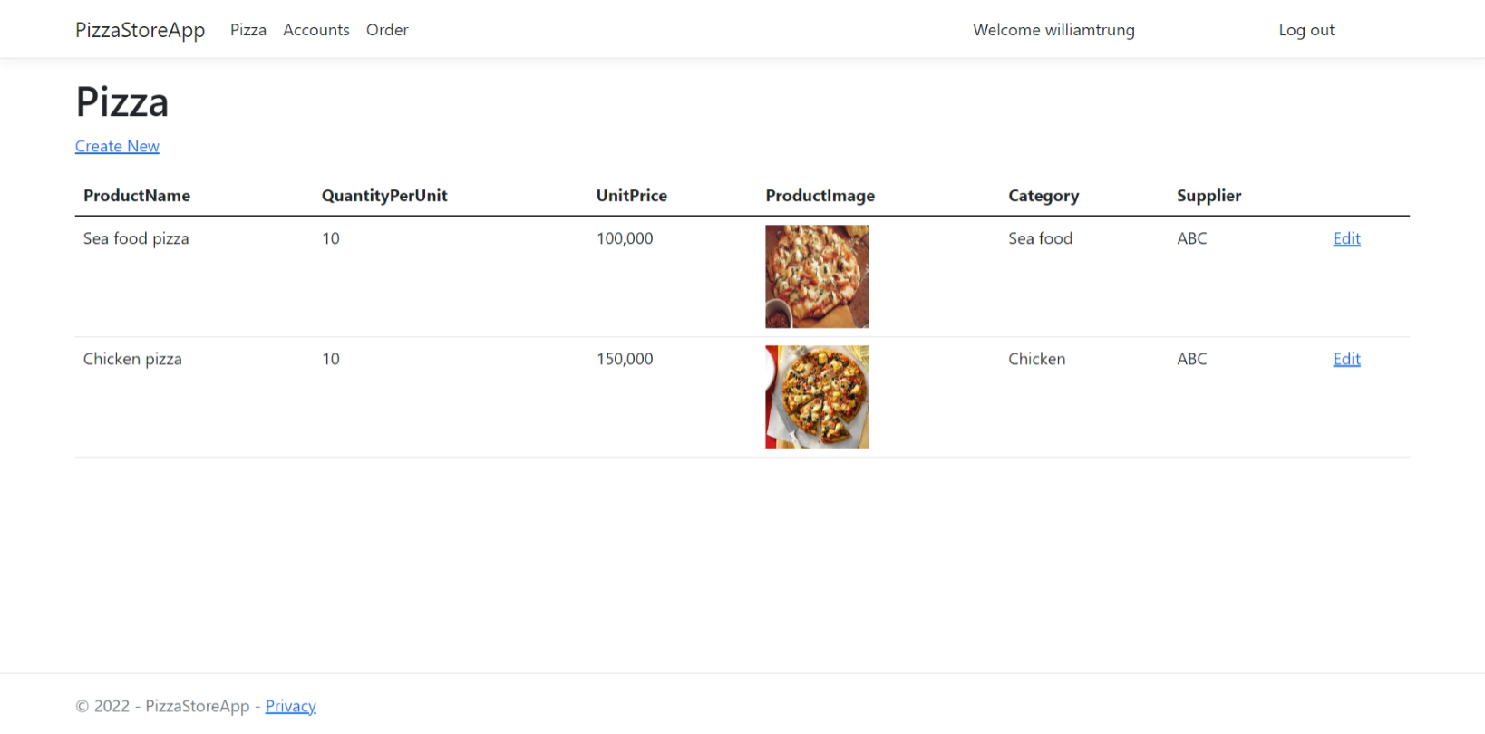 GitHub - WilliamTrung/Pizza-Store-Web-Application