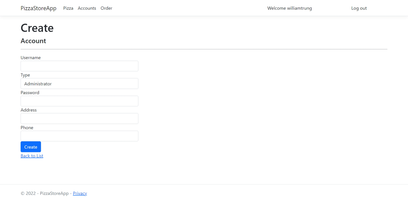 GitHub - WilliamTrung/Pizza-Store-Web-Application