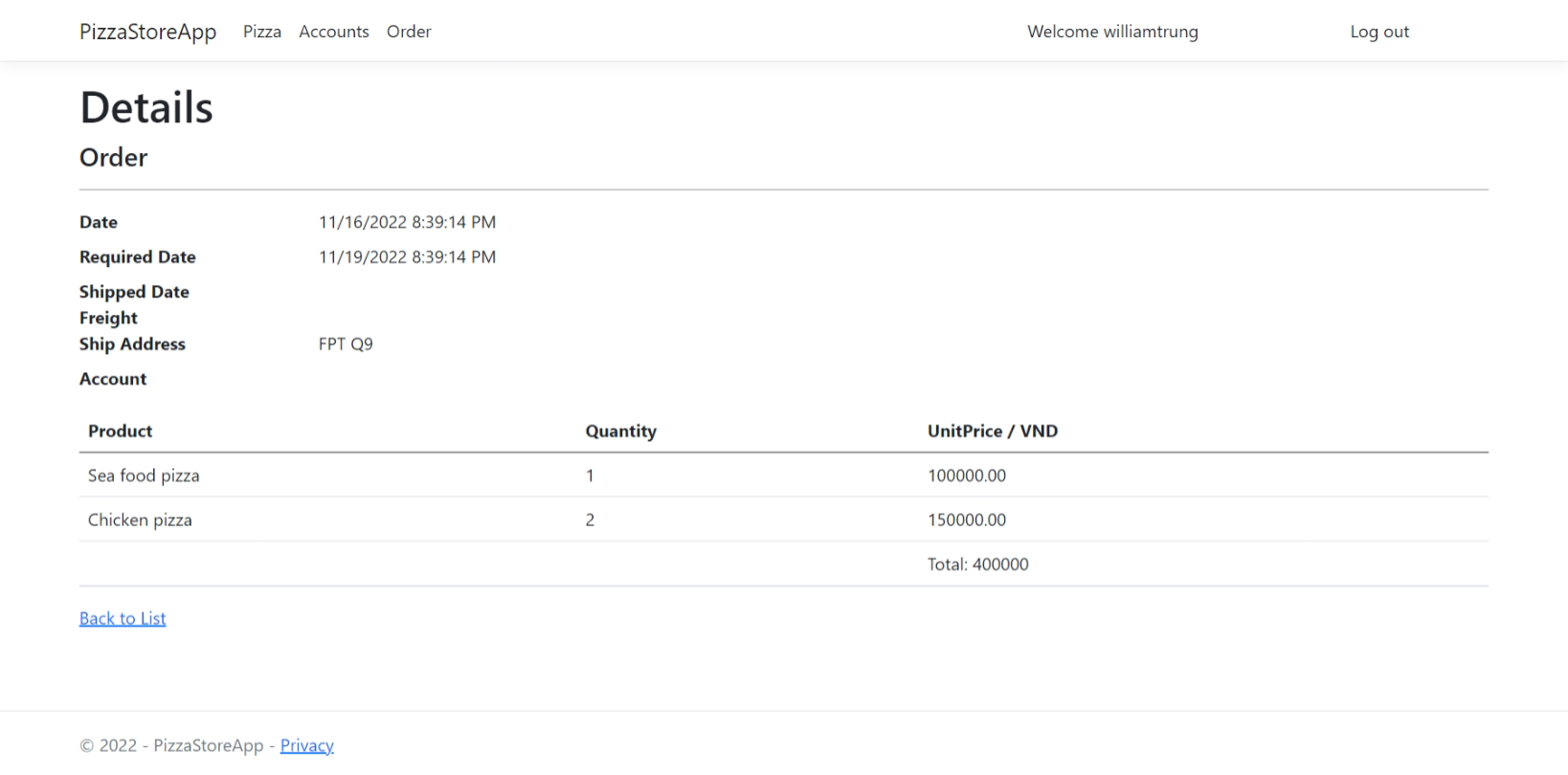 GitHub - WilliamTrung/Pizza-Store-Web-Application