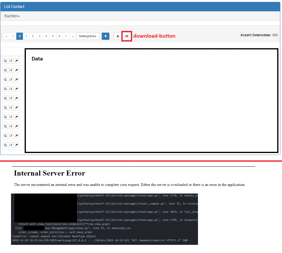 no option export in csv or pdf format in table · Issue #523 · dpgaspar/Flask-AppBuilder · GitHub