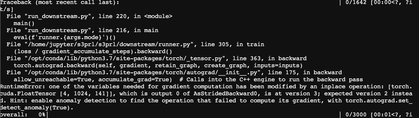 -f / --upstream_trainable not working in ER run_downstram · Issue #328 · s3prl/s3prl · GitHub