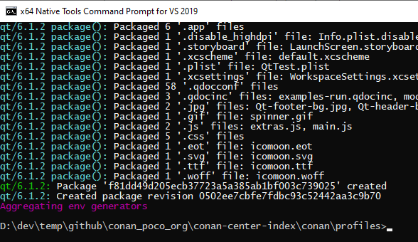 [package] qt6/6.1.2: can't built with MSVC Enterprise · Issue #7097 · conan-io/conan-center ...