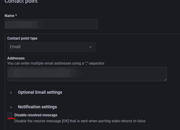 Provisioning: ContactPoints: disableResolveMessage NOT supported via YAML · Issue #54121 ...