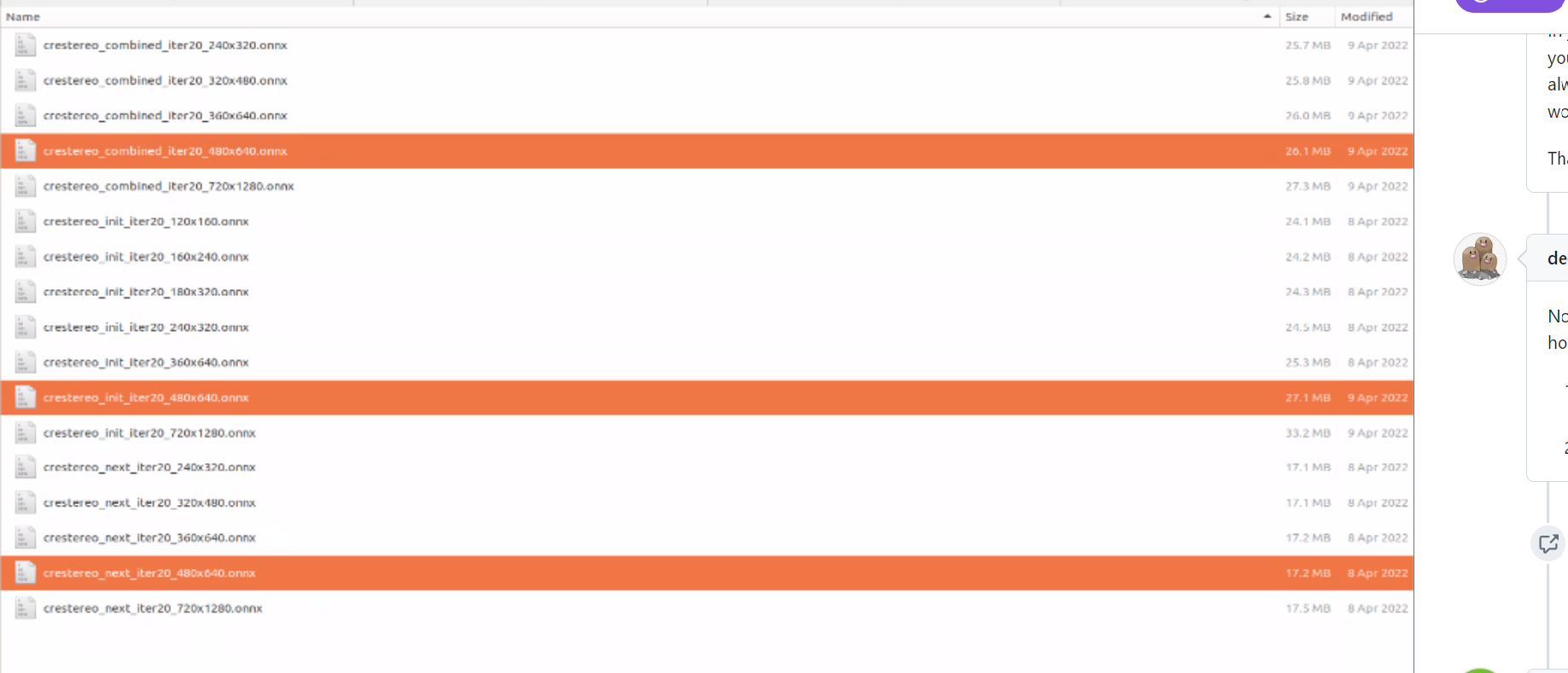 284_CREStereo onnx model generation query · Issue #371 · PINTO0309/PINTO_model_zoo · GitHub