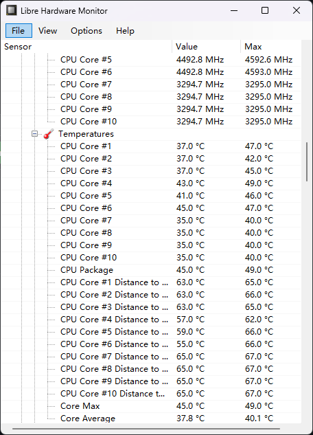 13代cpu读取不到温度 · Issue #1628 · zhongyang219/TrafficMonitor · GitHub