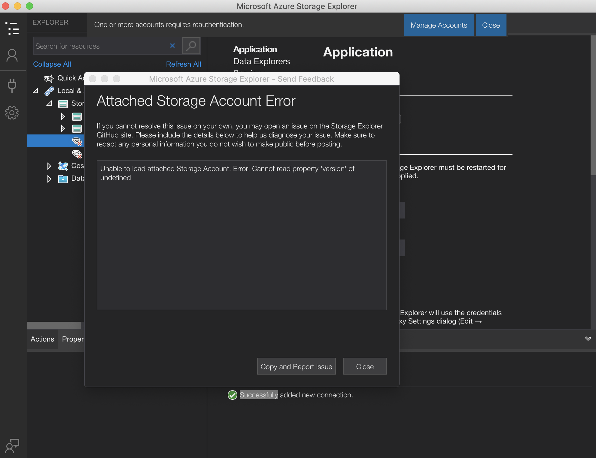 Attached Storage Account Error · Issue #2502 · microsoft ...