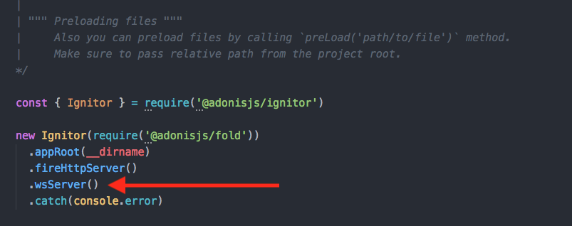 Wsserver Is Not A Function · Issue 979 · Adonisjs Core · Github